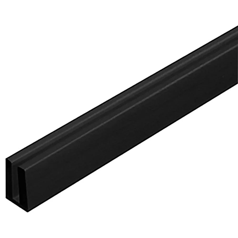 U-Molding - Black - 96" - PVC – Langevin Forest