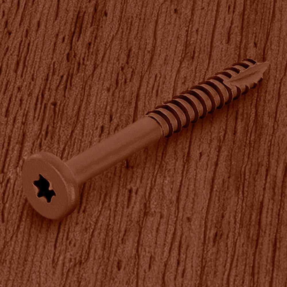 Vis carbone/époxy pour fascia 1-7/8" - #9 (100/pqt) - Cedar #81 ...